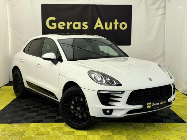 Balts Porsche Macan 2015 Viļņa, ar dzinēja tilpumu 3.00 L un nobraukumu 69 tūkst. km par 25650 €, foto 3 vietnē AUTOMOTO.COM.LV