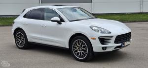 White Porsche Macan 2015 in Kaunas, with an engine capacity of 3.00 L and mileage of 315 thousand km for 16500 €, photo 3 on AUTOMOTO.COM.LV