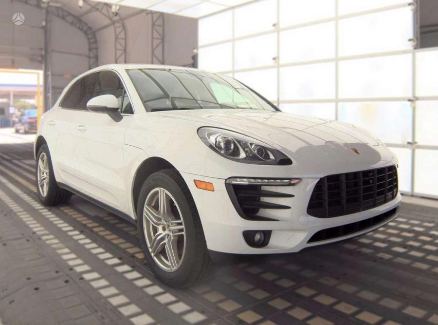 Balts Porsche Macan 2015 Ukmergė, ar dzinēja tilpumu 3.00 L un nobraukumu 231 tūkst. km par 13100 €, foto 3 vietnē AUTOMOTO.COM.LV