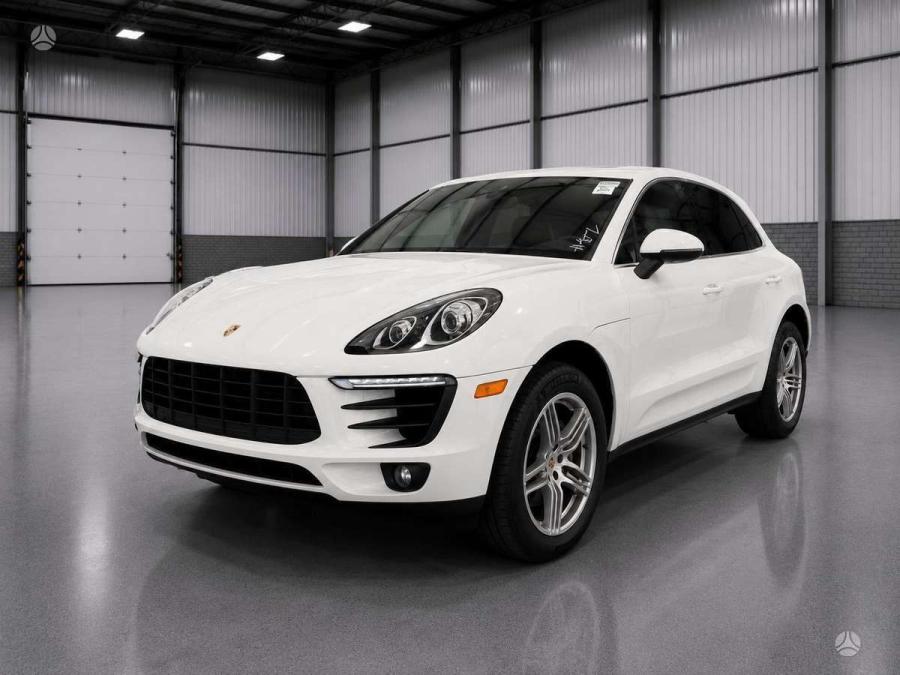 Balts Porsche Macan 2015 Ukmergė, ar dzinēja tilpumu 3.00 L un nobraukumu 231 tūkst. km par 11500 €, foto 1 vietnē AUTOMOTO.COM.LV