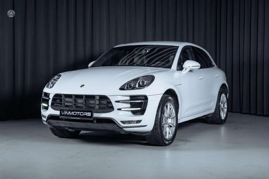 Balts Porsche Macan 2016 Viļņa, ar dzinēja tilpumu 3.60 L un nobraukumu 48 tūkst. km par 32999 €, foto 1 vietnē AUTOMOTO.COM.LV
