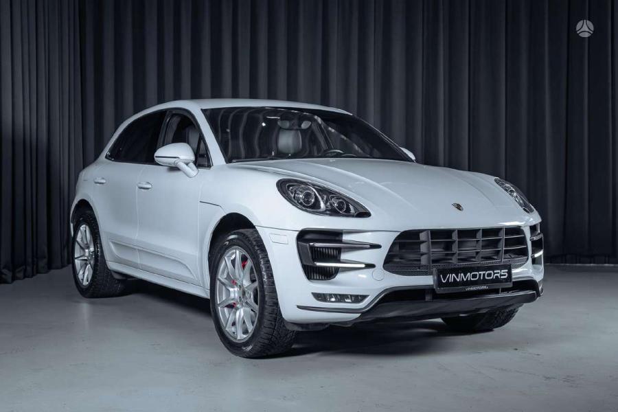 Balts Porsche Macan 2016 Viļņa, ar dzinēja tilpumu 3.60 L un nobraukumu 48 tūkst. km par 32999 €, foto 3 vietnē AUTOMOTO.COM.LV
