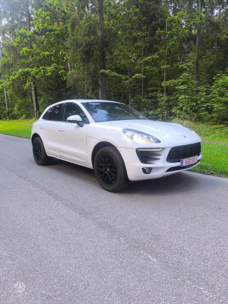 Balts Porsche Macan 2016 Raseiniai, ar dzinēja tilpumu 3.00 L un nobraukumu 188 tūkst. km par 18000 €, foto 4 vietnē AUTOMOTO.COM.LV