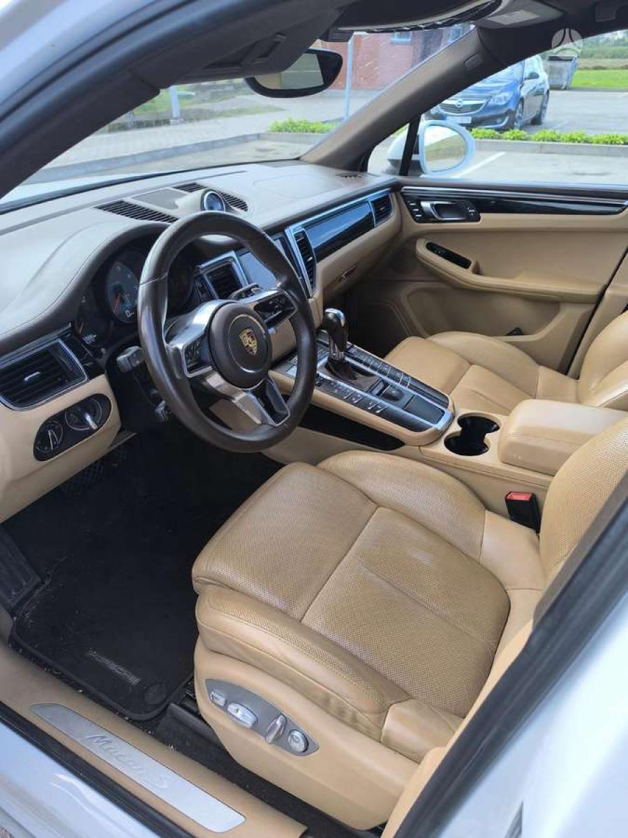 Balts Porsche Macan 2016 Raseiniai, ar dzinēja tilpumu 3.00 L un nobraukumu 188 tūkst. km par 18000 €, foto 16 vietnē AUTOMOTO.COM.LV