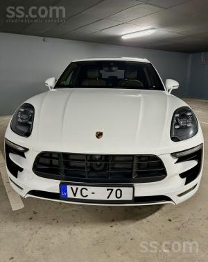 Balts Porsche Macan 2016 Rīga, ar dzinēja tilpumu 3.00 L un nobraukumu 165 tūkst. km par 34000 €, foto  vietnē AUTOMOTO.COM.LV