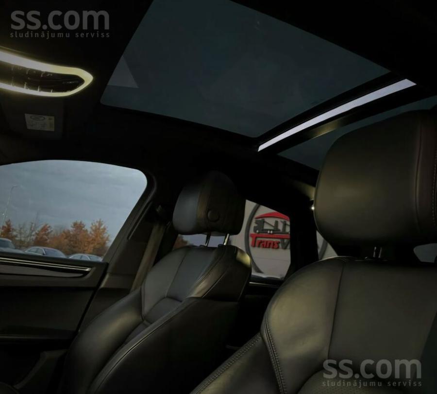White Porsche Macan 2016 in Telschi, with an engine capacity of 3.00 L and mileage of 216 thousand km for 23899 €, photo 15 on AUTOMOTO.COM.LV