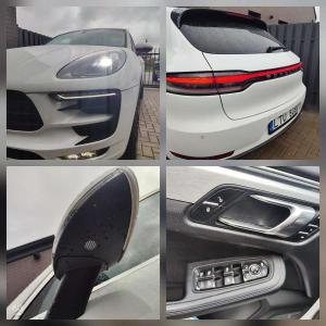 White Porsche Macan 2016 in Vilnius, with an engine capacity of 3.00 L and mileage of 112 thousand km for 24950 €, photo 27 on AUTOMOTO.COM.LV