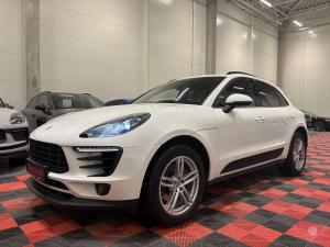 White Porsche Macan 2016 in Vilnius, with an engine capacity of 1.98 L and mileage of 190 thousand km for 18790 €, photo  on AUTOMOTO.COM.LV