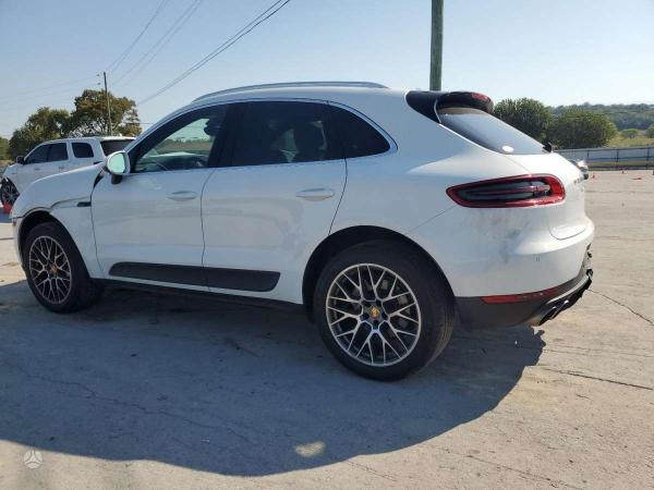 Balts Porsche Macan 2017 Klaipėda, ar dzinēja tilpumu 3.00 L un nobraukumu 162 tūkst. km par 12900 €, foto 2 vietnē AUTOMOTO.COM.LV