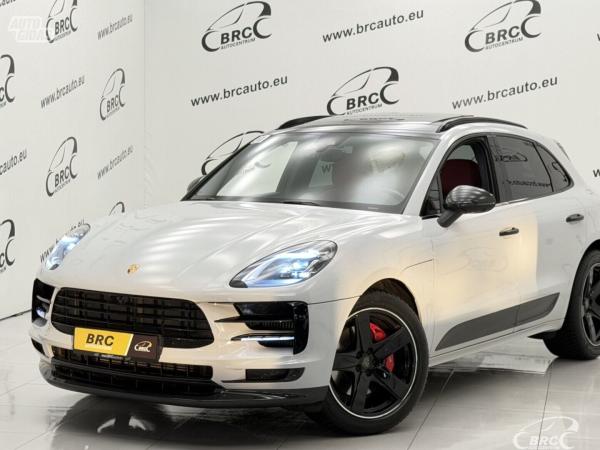 White Porsche Macan 2017 in Avizieniai, with an engine capacity of 3.60 L and mileage of 61 thousand km for 31900 €, photo 1 on AUTOMOTO.COM.LV