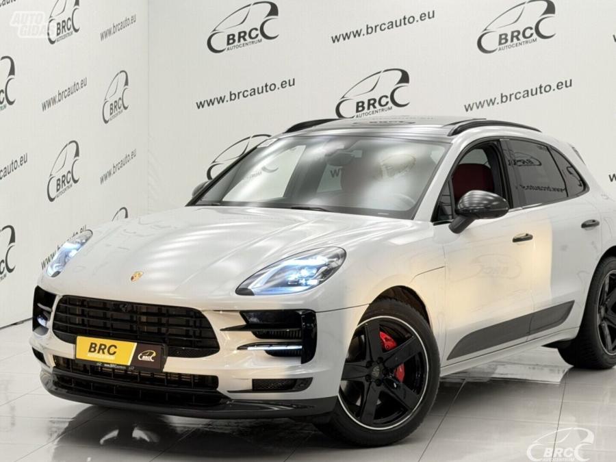 White Porsche Macan 2017 in Avizieniai, with an engine capacity of 3.60 L and mileage of 61 thousand km for 31900 €, photo 1 on AUTOMOTO.COM.LV