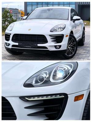 White Porsche Macan 2017 in Siauliai, with an engine capacity of 3.00 L and mileage of 190 thousand km for 23650 €, photo 3 on AUTOMOTO.COM.LV