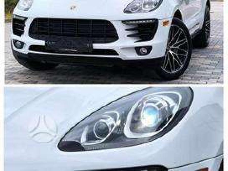 White Porsche Macan 2017 in Siauliai, with an engine capacity of 3.00 L and mileage of 190 thousand km for 22900 €, photo 4 on AUTOMOTO.COM.LV