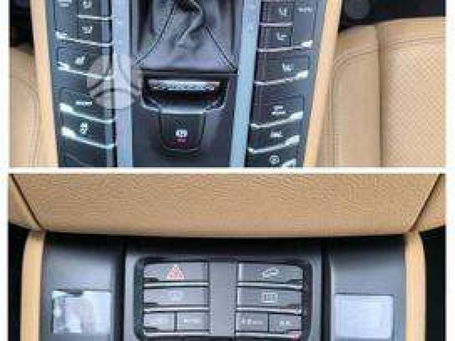 White Porsche Macan 2017 in Siauliai, with an engine capacity of 3.00 L and mileage of 190 thousand km for 22900 €, photo 15 on AUTOMOTO.COM.LV