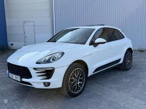 Balts Porsche Macan 2017 Viļņa, ar dzinēja tilpumu 1.98 L un nobraukumu 136 tūkst. km par 21499 €, foto  vietnē AUTOMOTO.COM.LV