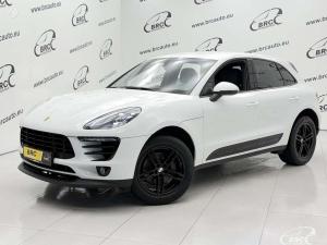 White Porsche Macan 2018 in Vilnius, with an engine capacity of 1.98 L and mileage of 58 thousand km for 28900 €, photo  on AUTOMOTO.COM.LV
