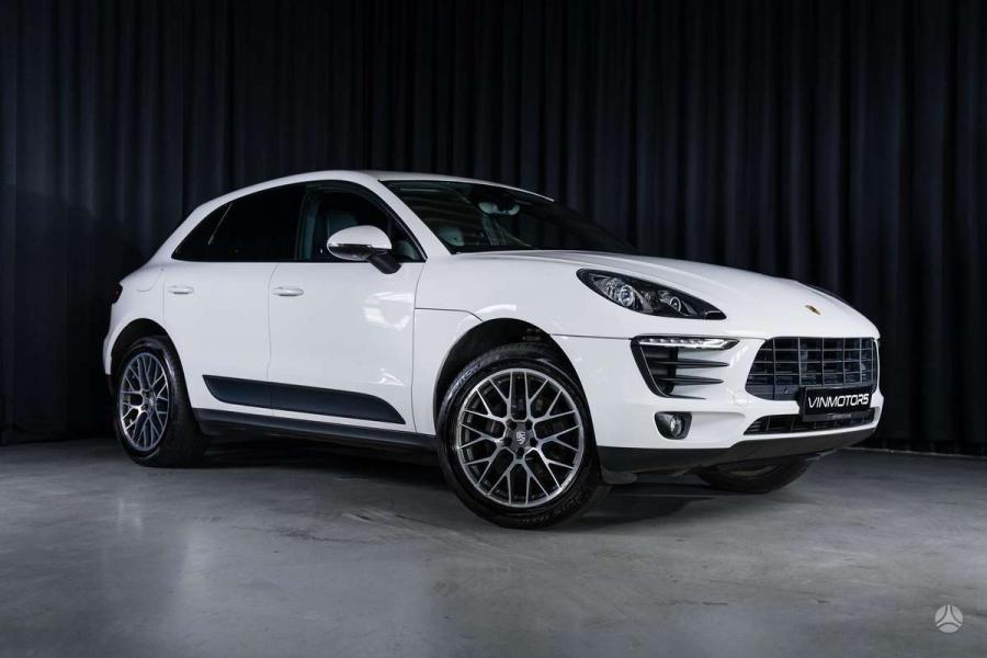 Balts Porsche Macan 2018 Viļņa, ar dzinēja tilpumu 1.98 L un nobraukumu 66 tūkst. km par 28000 €, foto 4 vietnē AUTOMOTO.COM.LV