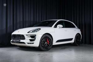 Balts Porsche Macan 2018 Viļņa, ar dzinēja tilpumu 3.00 L un nobraukumu 77 tūkst. km par 36000 €, foto  vietnē AUTOMOTO.COM.LV