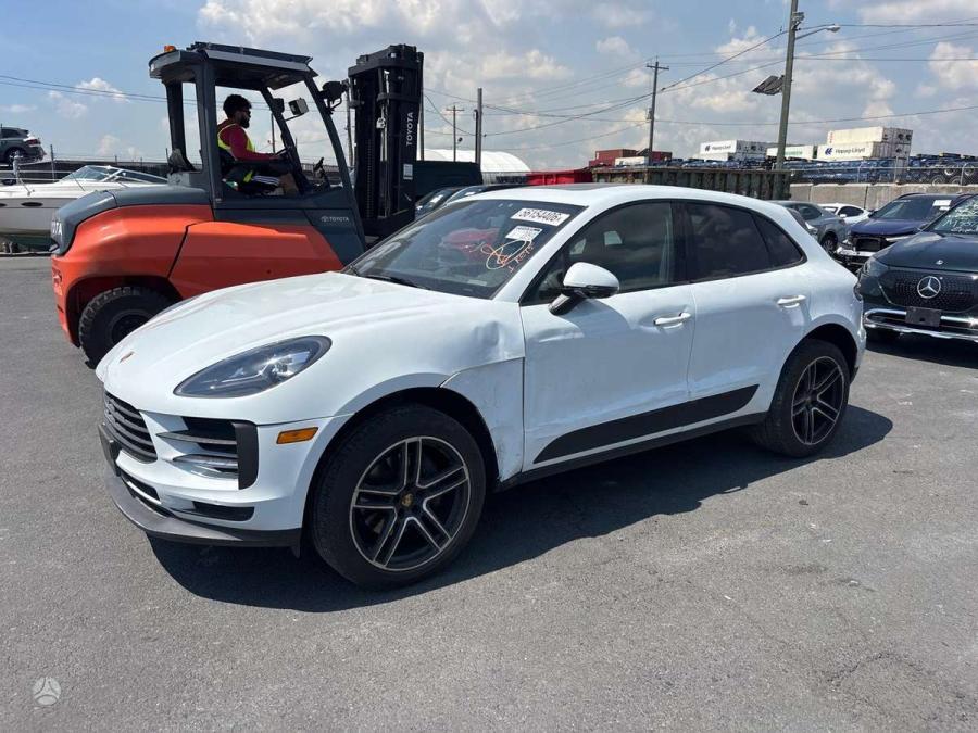 Balts Porsche Macan 2020 Kauņa, ar dzinēja tilpumu 1.98 L un nobraukumu 36 tūkst. km par 24500 €, foto 1 vietnē AUTOMOTO.COM.LV