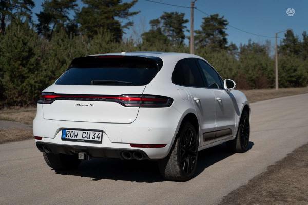 Balts Porsche Macan 2021 Kauņa, ar dzinēja tilpumu 3.00 L un nobraukumu 63 tūkst. km par 39000 €, foto 5 vietnē AUTOMOTO.COM.LV