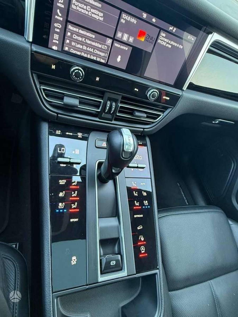 Balts Porsche Macan 2022 Viļņa, ar dzinēja tilpumu 1.98 L un nobraukumu 64 tūkst. km par 40900 €, foto 17 vietnē AUTOMOTO.COM.LV