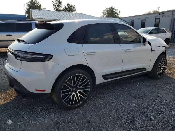 White Porsche Macan 2024 in Klaipeda, with an engine capacity of 1.98 L and mileage of 65 thousand km for 27200 €, photo 1 on AUTOMOTO.COM.LV