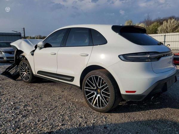 White Porsche Macan 2024 in Klaipeda, with an engine capacity of 1.98 L and mileage of 65 thousand km for 27200 €, photo 2 on AUTOMOTO.COM.LV
