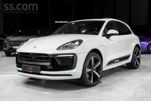 Balts Porsche Macan 2024 Rīga, ar dzinēja tilpumu 3.00 L un nobraukumu 8 tūkst. km par 85000 €, foto  vietnē AUTOMOTO.COM.LV