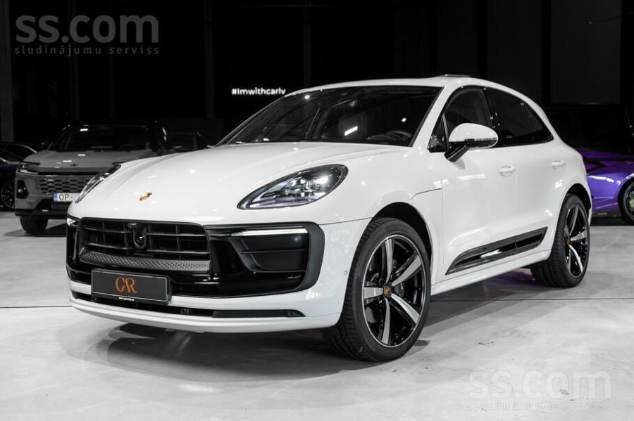 Balts Porsche Macan 2024 Rīga, ar dzinēja tilpumu 3.00 L un nobraukumu 8 tūkst. km par 85000 €, foto 1 vietnē AUTOMOTO.COM.LV