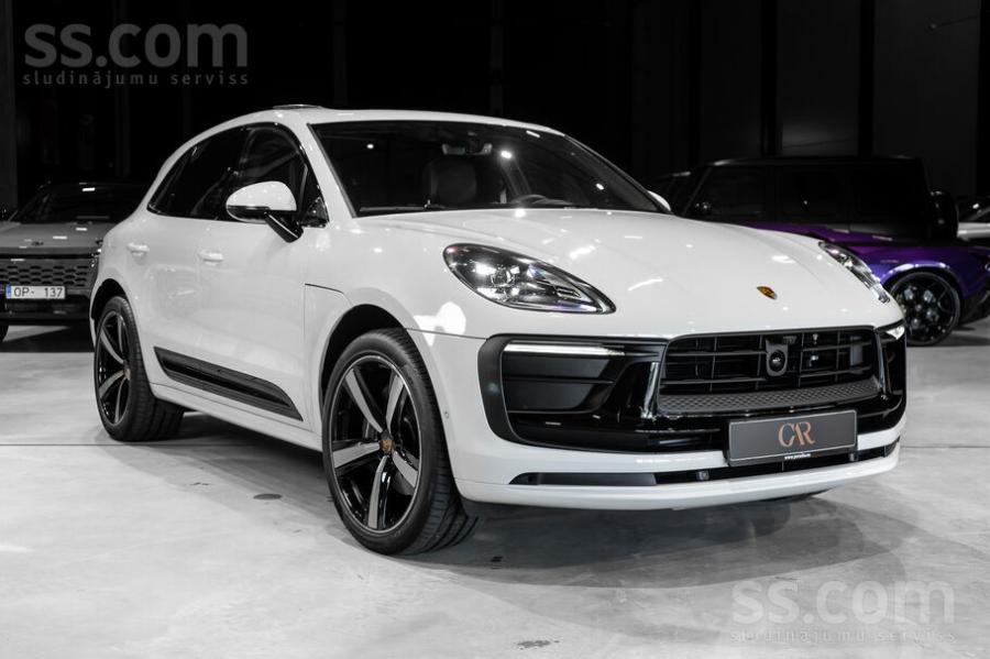 Balts Porsche Macan 2024 Rīga, ar dzinēja tilpumu 3.00 L un nobraukumu 8 tūkst. km par 85000 €, foto 4 vietnē AUTOMOTO.COM.LV