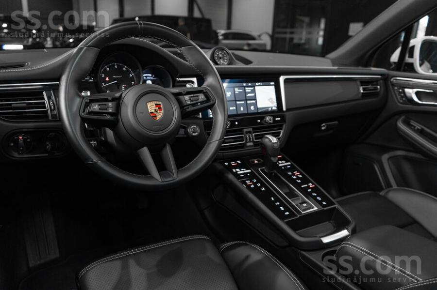 Balts Porsche Macan 2024 Rīga, ar dzinēja tilpumu 3.00 L un nobraukumu 8 tūkst. km par 85000 €, foto 11 vietnē AUTOMOTO.COM.LV