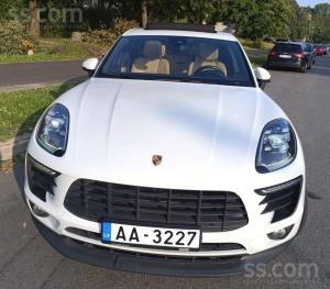 Porsche Macan 2018 Rīga vietnē Balts Porsche Macan 2018 Rīga, ar dzinēja tilpumu 2.00 L un nobraukumu 125 tūkst. km par 35000 €, foto 1 vietnē AUTOMOTO.COM.LV