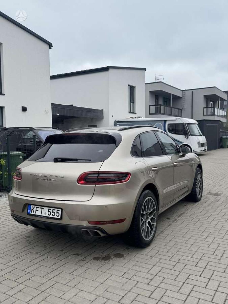 Dzeltens Porsche Macan 2014 Kauņa, ar dzinēja tilpumu 3.60 L un nobraukumu 206 tūkst. km par 23950 €, foto 5 vietnē AUTOMOTO.COM.LV