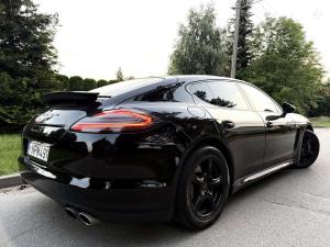 Black Porsche Panamera 2013 in Kaunas, with an engine capacity of 3.00 L and mileage of 146 thousand km for 16900 €, photo 3 on AUTOMOTO.COM.LV