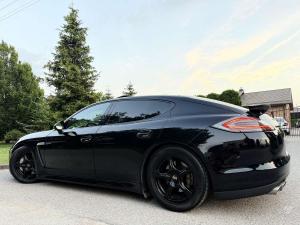 Black Porsche Panamera 2013 in Kaunas, with an engine capacity of 3.00 L and mileage of 146 thousand km for 16900 €, photo 25 on AUTOMOTO.COM.LV