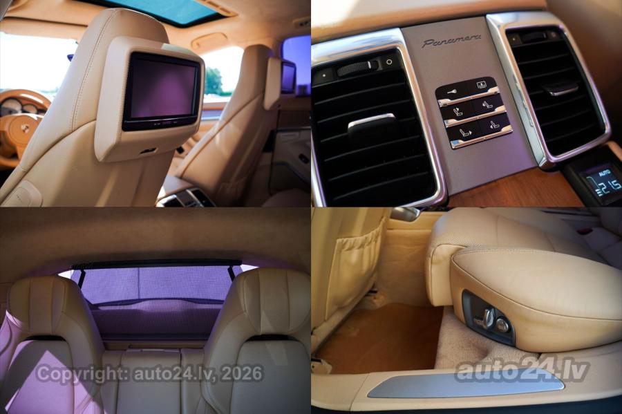 Melns Porsche Panamera 2009 Tallina, ar dzinēja tilpumu 4.80 L un nobraukumu 262 tūkst. km par 15900 €, foto 22 vietnē AUTOMOTO.COM.LV
