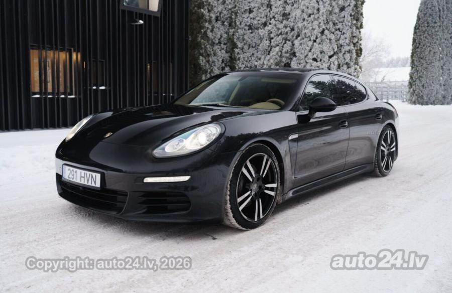 Black Porsche Panamera 2010 in Tartu, with an engine capacity of 3.60 L and mileage of 253 thousand km for 16999 €, photo 4 on AUTOMOTO.COM.LV