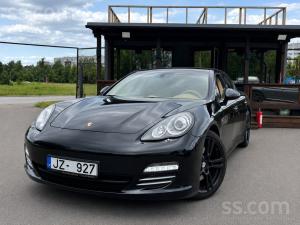 Melns Porsche Panamera 2011 Rīga, ar dzinēja tilpumu 3.60 L un nobraukumu 185 tūkst. km par 16350 €, foto  vietnē AUTOMOTO.COM.LV