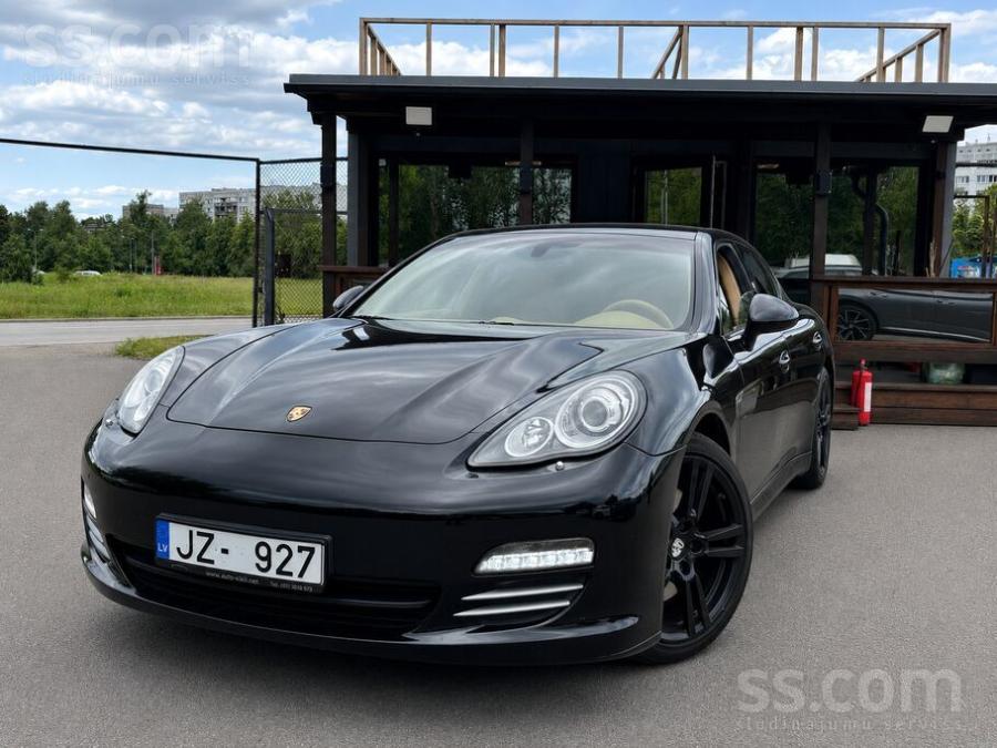 Melns Porsche Panamera 2011 Rīga, ar dzinēja tilpumu 3.60 L un nobraukumu 185 tūkst. km par 16350 €, foto 1 vietnē AUTOMOTO.COM.LV