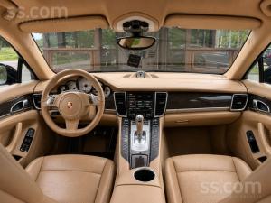 Melns Porsche Panamera 2011 Rīga, ar dzinēja tilpumu 3.60 L un nobraukumu 185 tūkst. km par 16350 €, foto 13 vietnē AUTOMOTO.COM.LV