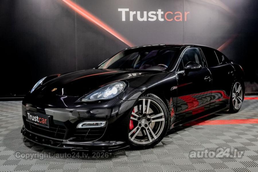 Black Porsche Panamera 2012 in Parnu, with an engine capacity of 4.80 L and mileage of 168 thousand km for 28000 €, photo 1 on AUTOMOTO.COM.LV