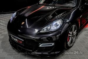 Black Porsche Panamera 2012 in Parnu, with an engine capacity of 4.80 L and mileage of 168 thousand km for 28000 €, photo 2 on AUTOMOTO.COM.LV