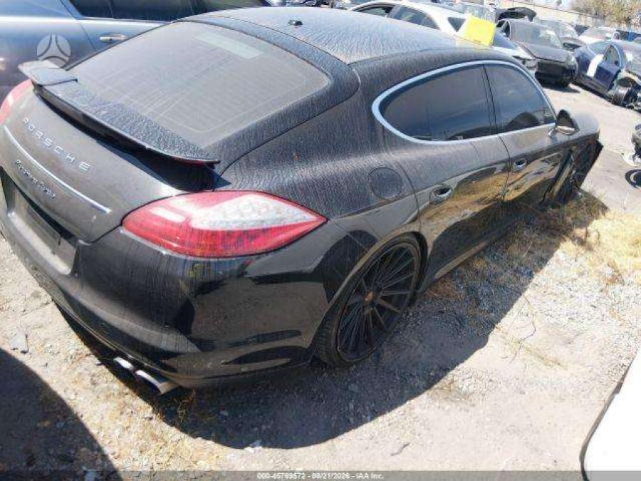 Melns Porsche Panamera 2012 Klaipėda, ar dzinēja tilpumu 0.00 L un nobraukumu 123 tūkst. km par 5500 €, foto 5 vietnē AUTOMOTO.COM.LV