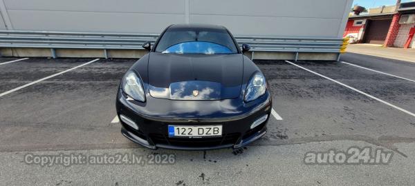 Black Porsche Panamera 2013 in Tallinn, with an engine capacity of 4.80 L and mileage of 163 thousand km for 27890 €, photo 2 on AUTOMOTO.COM.LV
