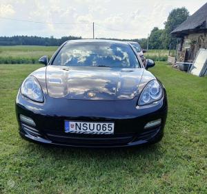 Black Porsche Panamera 2013 in Kaunas, with an engine capacity of 3.61 L and mileage of 167 thousand km for 16000 €, photo  on AUTOMOTO.COM.LV