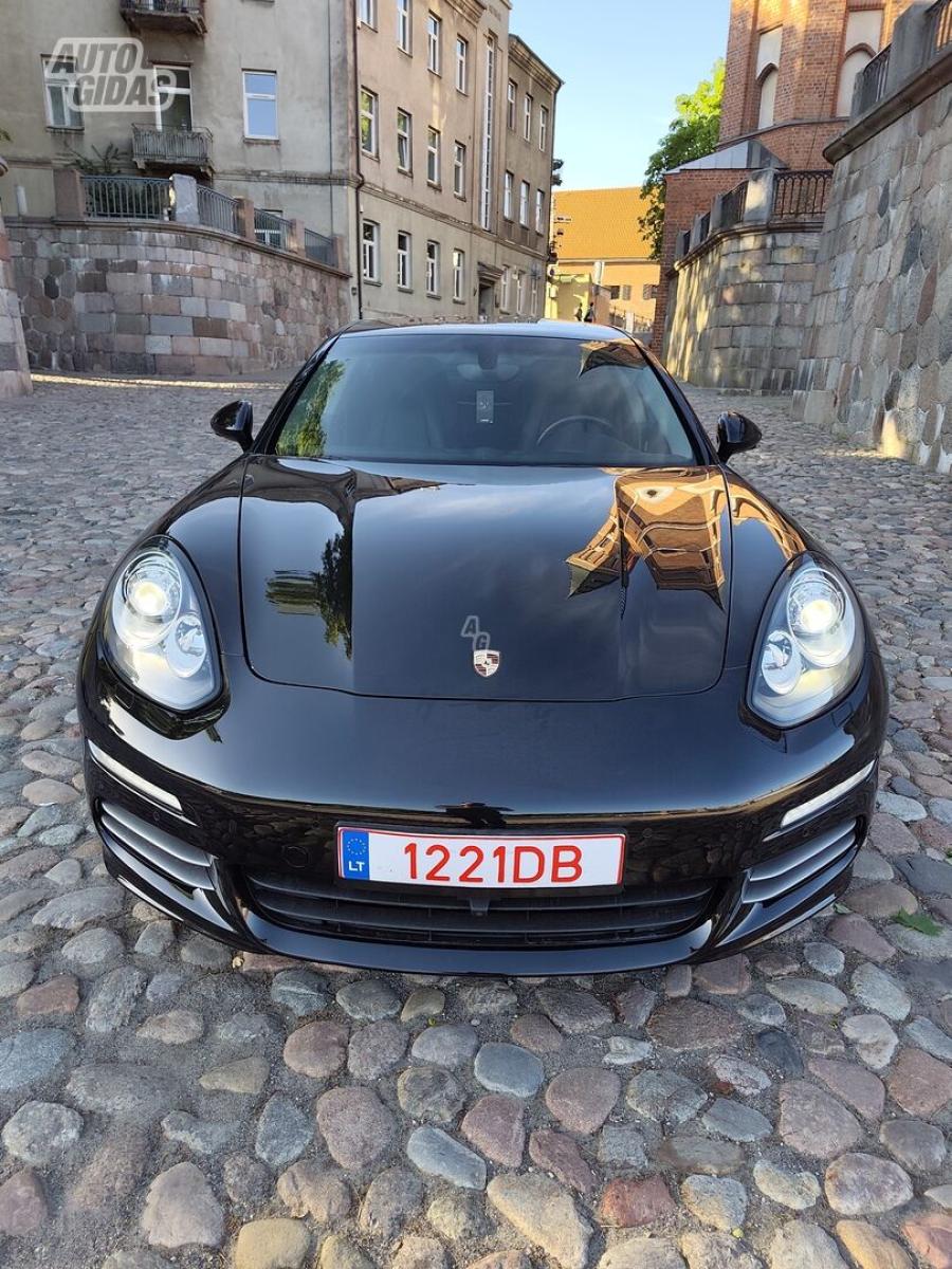 Black Porsche Panamera 2014 in Kaunas, with an engine capacity of 3.60 L and mileage of 175 thousand km for 21000 €, photo 12 on AUTOMOTO.COM.LV
