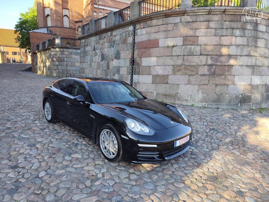 Black Porsche Panamera 2014 in Kaunas, with an engine capacity of 3.60 L and mileage of 175 thousand km for 21000 €, photo 14 on AUTOMOTO.COM.LV