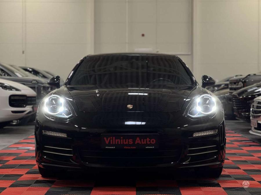 Melns Porsche Panamera 2014 Viļņa, ar dzinēja tilpumu 3.00 L un nobraukumu 97 tūkst. km par 29990 €, foto 3 vietnē AUTOMOTO.COM.LV