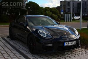 Black Porsche Panamera 2014 in Riga, with an engine capacity of 3.00 L and mileage of 174 thousand km for 20850 €, photo 11 on AUTOMOTO.COM.LV