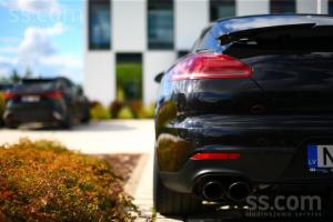 Black Porsche Panamera 2014 in Riga, with an engine capacity of 3.00 L and mileage of 174 thousand km for 20850 €, photo 25 on AUTOMOTO.COM.LV